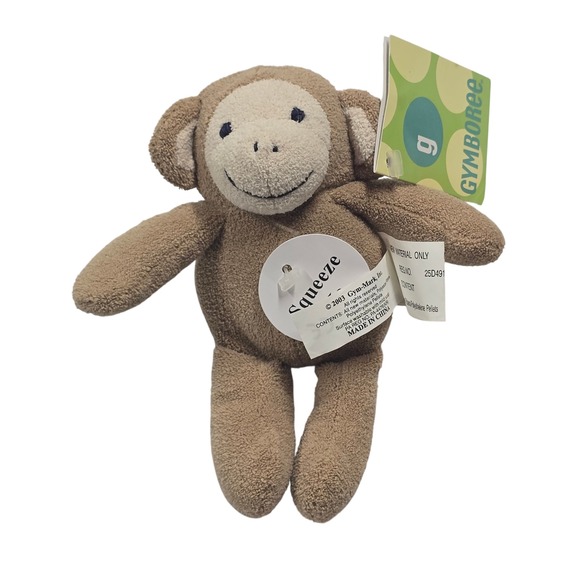 Gymboree | Toys | Gymboree Barrel Of Monkeys Animal Crackers Plush Toy ...